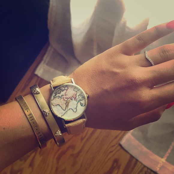 Accessories | World Map Watch | Poshmark